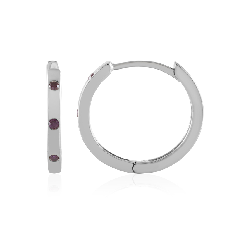 SI1 (G) Brillant-Silberohrringe (Annette) günstig kaufen